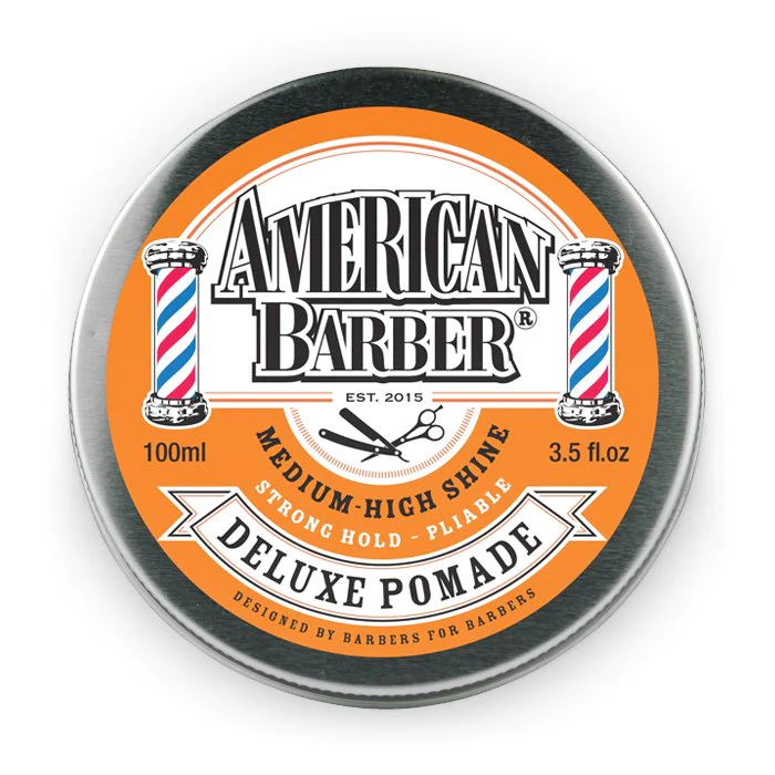 American Barber Deluxe Pomade 100ml - NK Hair Supplies